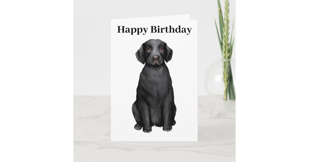 Happy Birthday Labrador Retriever Card | Zazzle