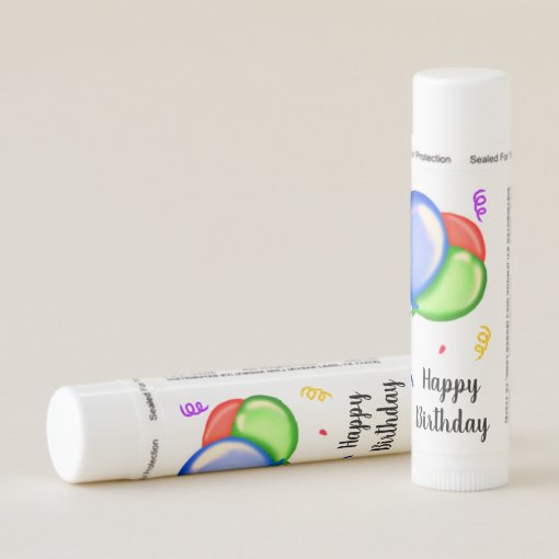 Happy Birthday! Lip Balm | Zazzle