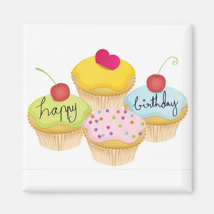 Happy Birthday Magnet | Zazzle.com