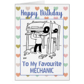 Happy Birthday Mechanic | Zazzle