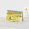 Happy Birthday Metal Detecting Desert Treasures Card | Zazzle