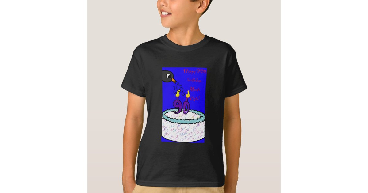 Happy Birthday, Monte! Kid T-Shirt | Zazzle