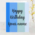 Happy Birthday Name Template | Zazzle