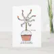 Happy Birthday Neuron Cupcake Card | Zazzle