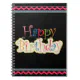 Happy Birthday Notebook | Zazzle