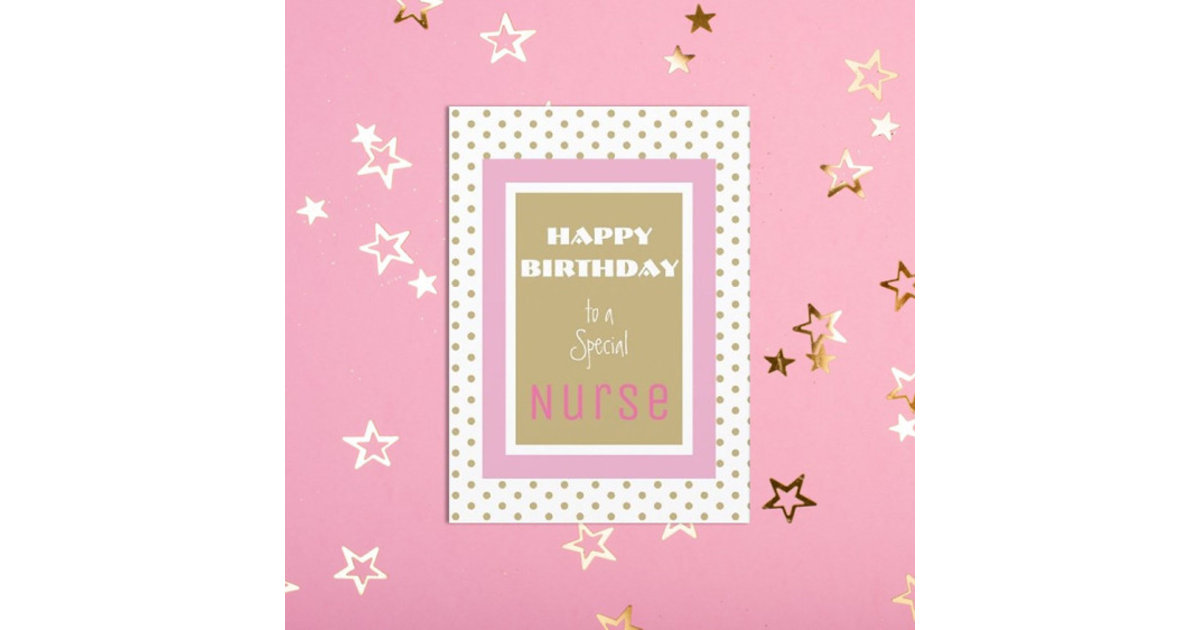 Happy Birthday Nurse greeting card | Zazzle