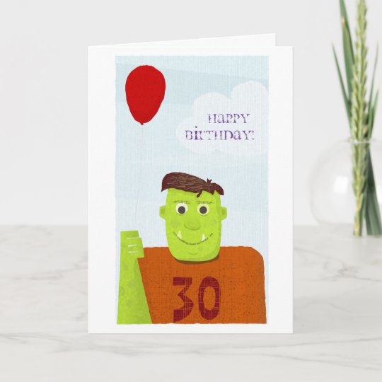 Happy Birthday Ogre (editable text) Card | Zazzle.com