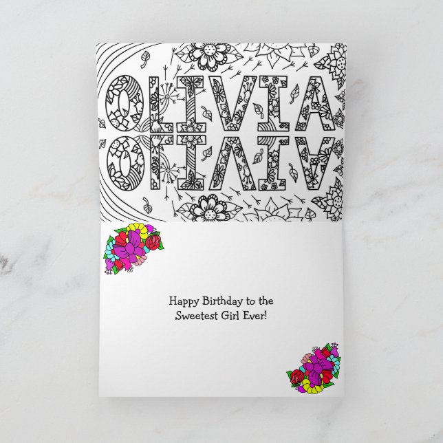 olivia coloring sheet