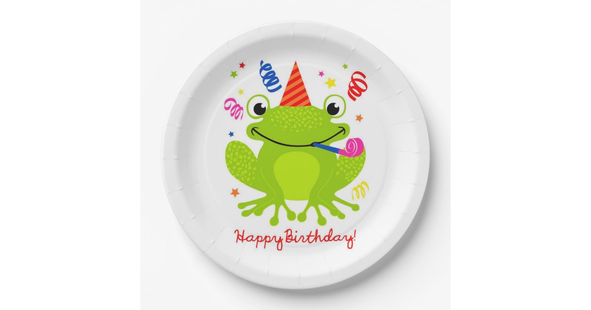 Happy Birthday Paper Plates | Zazzle