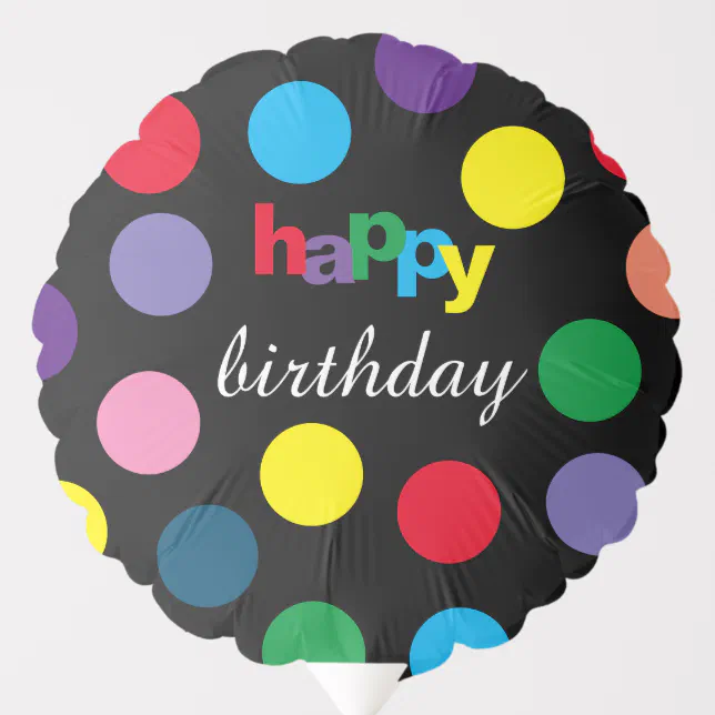 Happy Birthday Party Balloon | Zazzle