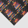 Happy Birthday Party Theme Supplies Tissue Paper | Zazzle