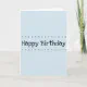 Happy Birthday Plain Design Card | Zazzle