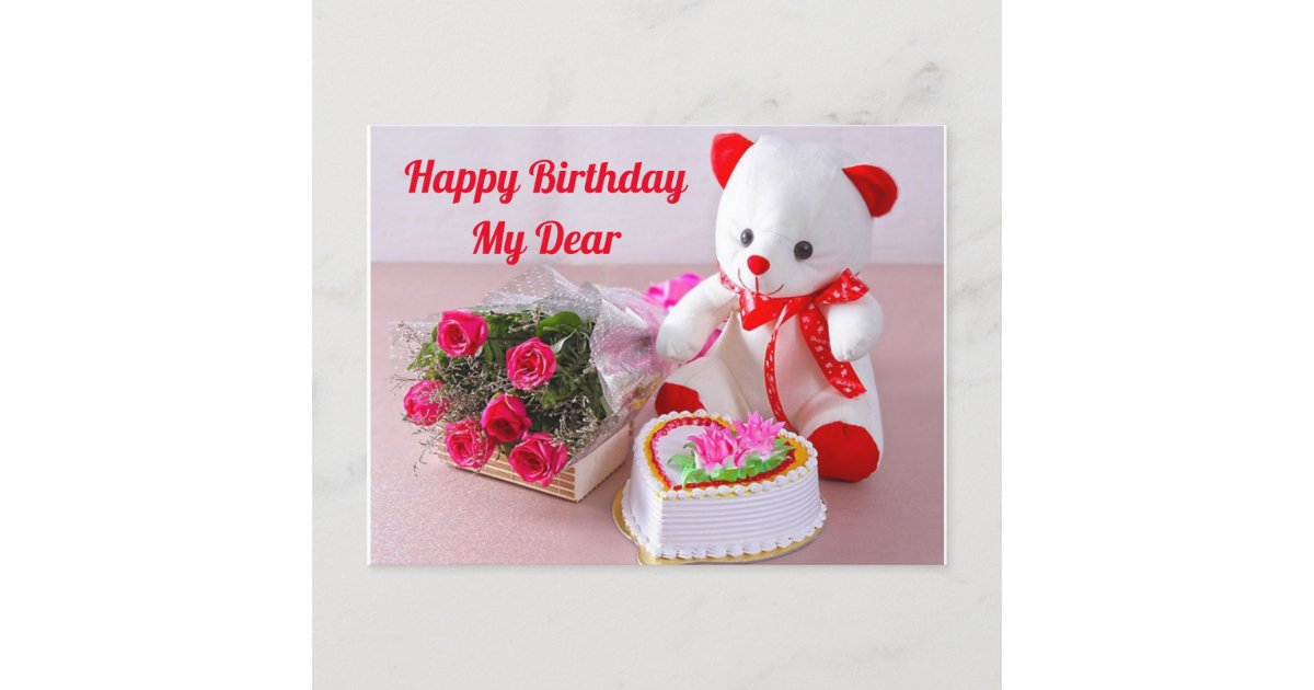 Happy Birthday post card | Zazzle