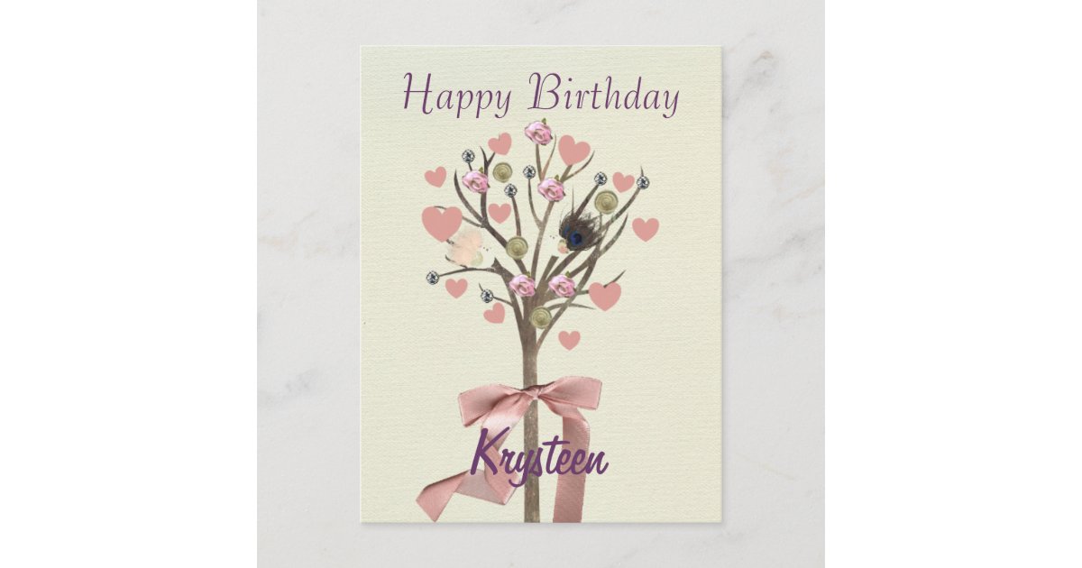 Happy Birthday Postcard | Zazzle