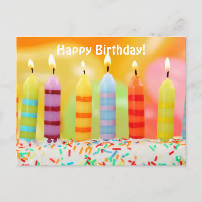 Happy Birthday Postcard | Zazzle