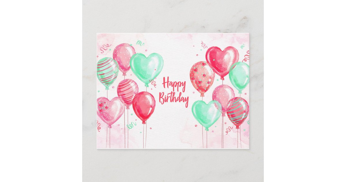 Happy Birthday Postcard | Zazzle