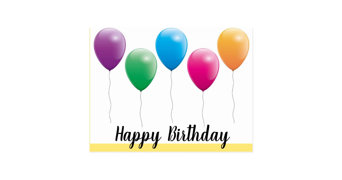 Happy birthday postcards | Zazzle.com
