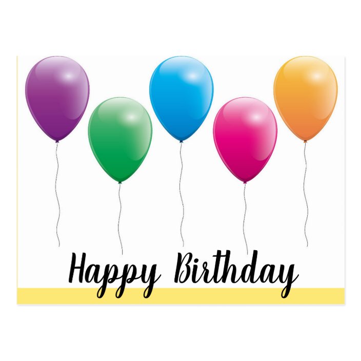 Happy birthday postcards | Zazzle.com