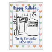 Happy Birthday Postman | Zazzle