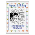 Happy Birthday Postman | Zazzle