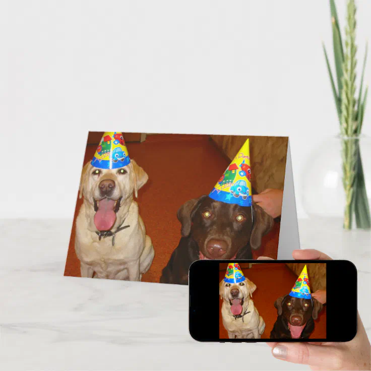 Happy Birthday Prima and Jake Card | Zazzle