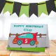 Happy Birthday Racing Car Card | Zazzle