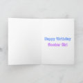Happy Birthday Rocker Girl Card | Zazzle