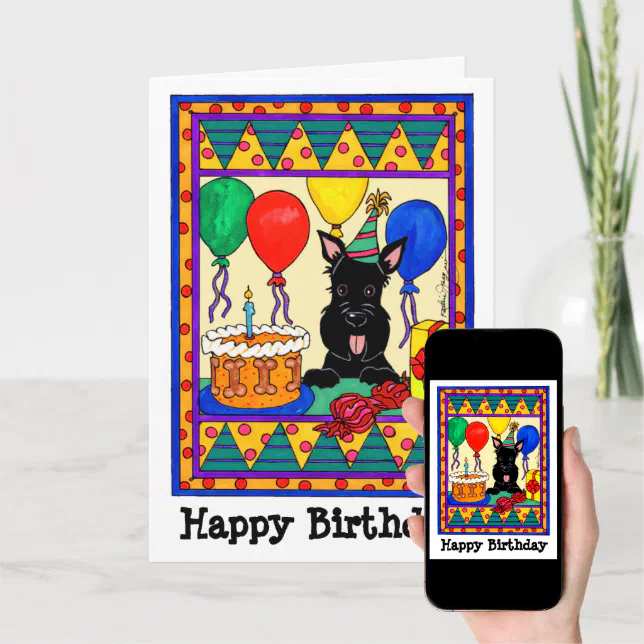 Happy Birthday Scot Card | Zazzle