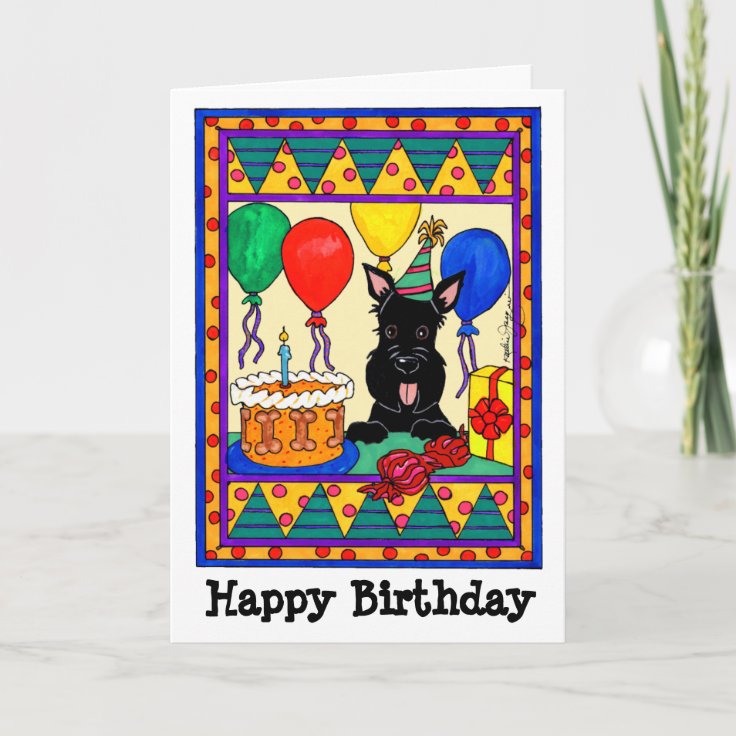 Happy Birthday Scot Card | Zazzle