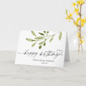 Happy Birthday Socially Distant Quarantine Covid Card | Zazzle