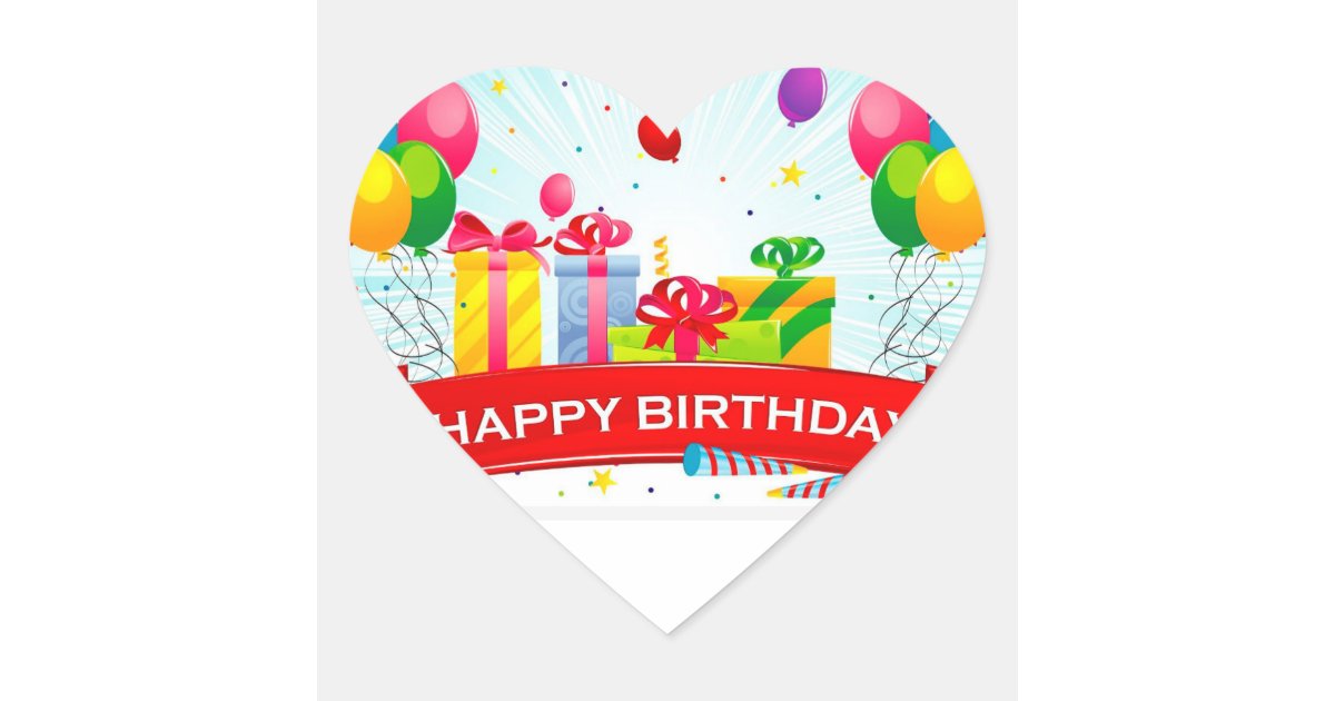 happy birthday Sticker | Zazzle