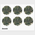 Happy Birthday Stickers - Military Camouflage | Zazzle
