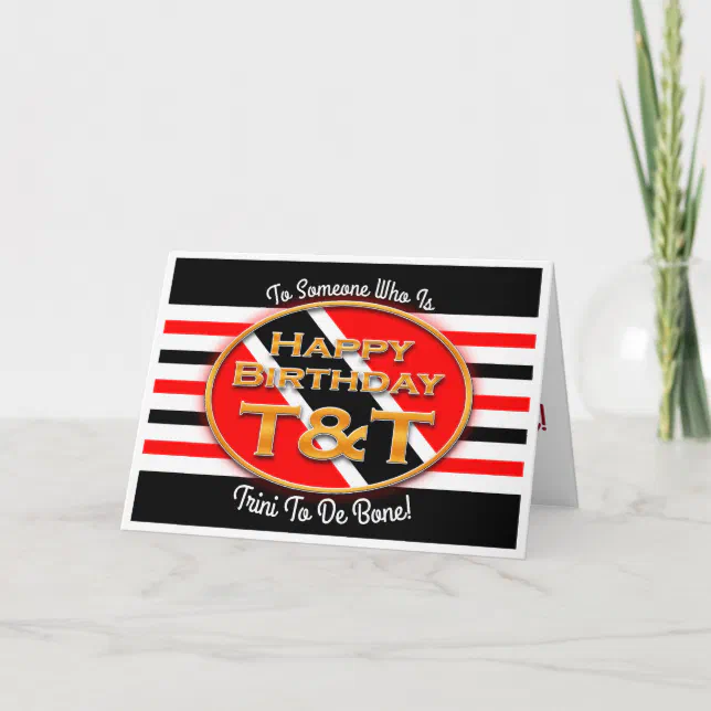 Happy Birthday T&T Card | Zazzle