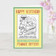 Happy Birthday to a Finance Officer Card | Zazzle