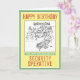 Happy Birthday to a Security Operative. Card | Zazzle