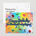 Happy Birthday To A Valued Employee Postcard | Zazzle