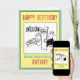 Happy Birthday to an Author Card | Zazzle