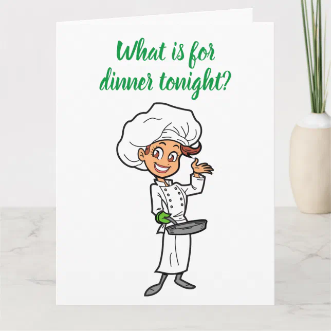 HAPPY BIRTHDAY TO MY FAVORITE **COOK** CARD | Zazzle