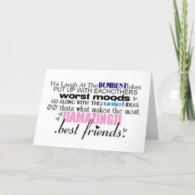 "HAPPY BIRTHDAY" TO MY SOUL MATE/COHORT! CARD | Zazzle
