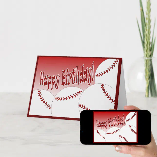 Happy Birthday to Softball Player From Biggest Fan Card | Zazzle