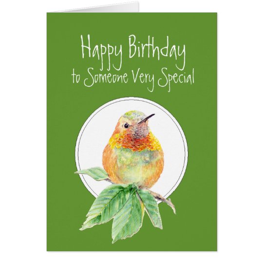 Happy Birthday Hummingbirds