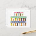 Happy Birthday to the Best Neighbor Ever Postcard | Zazzle