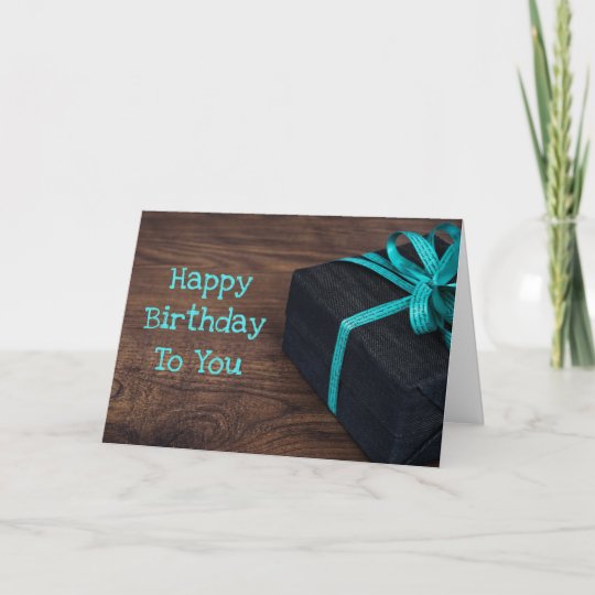 Happy Birthday To You Rustic Birthday Card | Zazzle.com