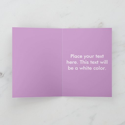 Happy Birthday Violets Card | Zazzle