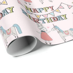 Happy Birthday Wrapping Paper | Zazzle