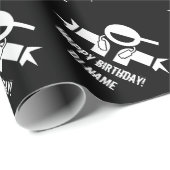 Happy Birthday wrapping paper | Deejay DJ Discjock | Zazzle