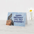 Happy Birthday You Old Buzzard Birthday Card | Zazzle