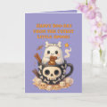 Happy Boo Day Cute Ghost photo Halloween cards | Zazzle