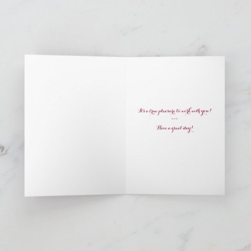 Happy Boss's Day for Female Boss Card | Zazzle