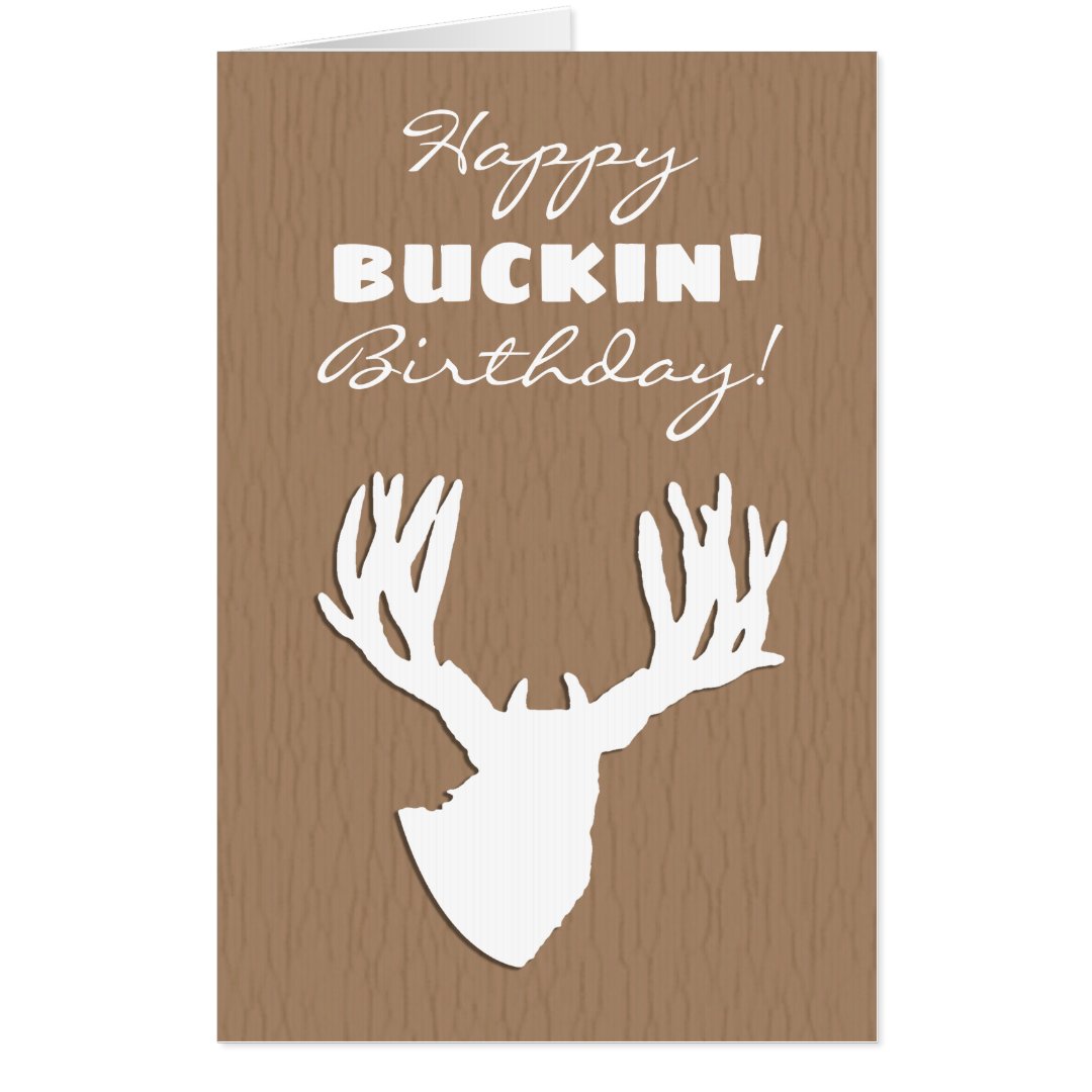 Happy Buckin Birthday Group Signing Card | Zazzle